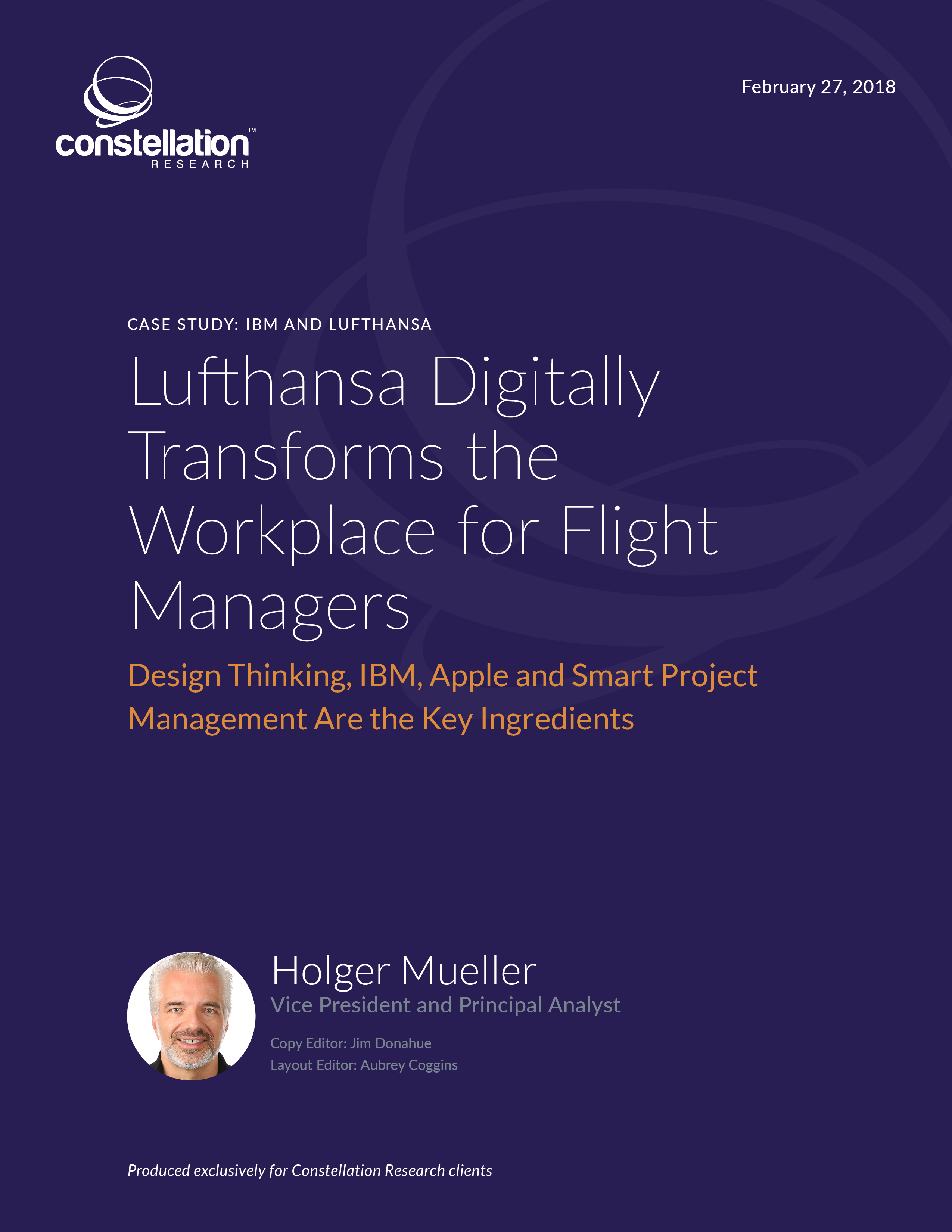 Lufthansa Digitally Transforms the Workplace for Flight Managers ... Lufthansa Digitally Transforms the Workplace for Flight Managers ...